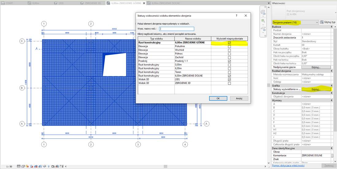 Filtry w widokach zbrojenia w Revit (Structure) - PROCAD » AutoCAD ...