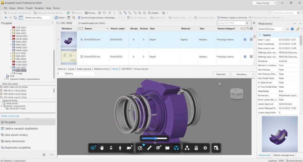 Usprawnienia współpracy dzięki Autodesk Vault - od projektowania ...
